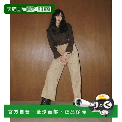 日本直邮KBF 女装 桃皮绒2WAY可调节阔腿裤休闲裤 KB263302045030