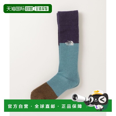 1h可退 日本直邮THE NORTH FACE 男士徒步高筒袜 NF NN82422ﾊｲｸSK