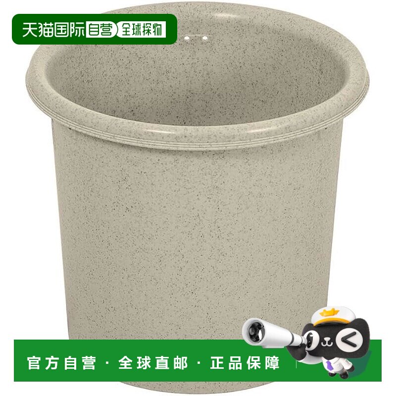 【日本直邮】Bestco 花盆 8号 米色 日本制造 MA-4188