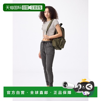 日潮跑腿GU极优 牛仔运动休闲裤 +X 06 GRAY WOMEN XS 357999卫裤