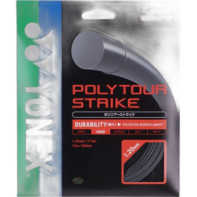 日本直邮YONEX 硬质网球线 Polytour Strike 120 PTGST120-405