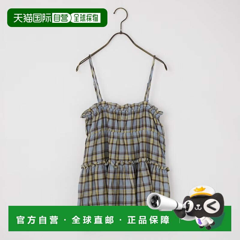日本直邮NOIR FABRIK 女士 2WAY吊带背心（可拆肩带+荷叶边层叠设