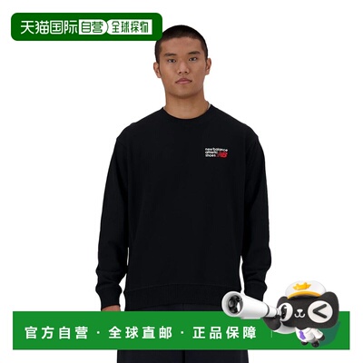 日本直邮New Balance Athletics高端标志运动休闲男士卫衣MT41547
