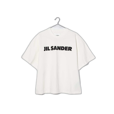 日本直邮JIL SANDER J21GC0001 J45148T恤男式上衣短袖圆领徽标 T