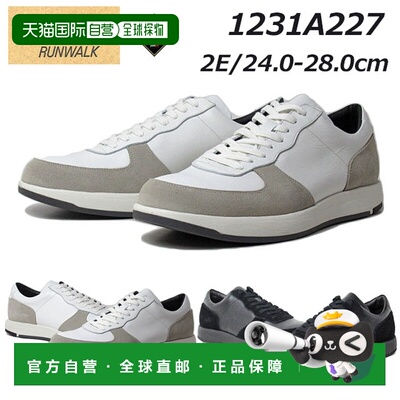 日本直邮Asics 亚瑟士 RUNWALK 1231A227 男士 GORE-TEX 皮革运动