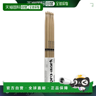 【日本直邮】D'Addario达达里奥 Promark桦木鼓槌 4对装 406x14mm