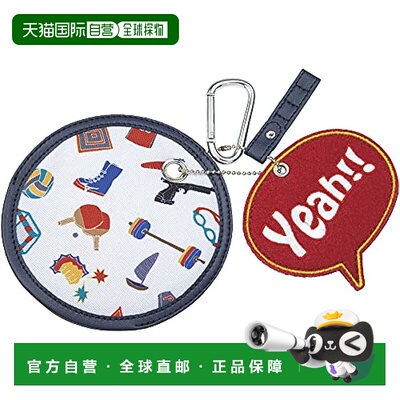 【日本直邮】Mizuno美津浓 高尔夫球挂件13x13cm 白色 5LJD212300