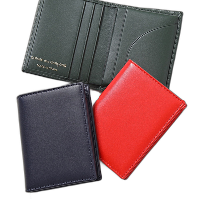 日本直邮 COMME des GARCONS 钱包 SA0641 男士皮革迷你钱包 无零