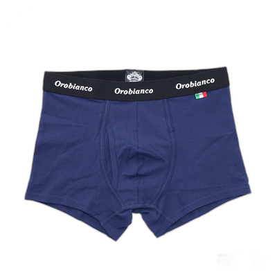 自营｜ Orobianco 平角短裤内裤男式前开式 ML海军黑色 681050