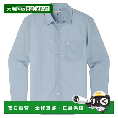 日本直邮MONTBELL KAMICO FW24 舒适百搭系扣长袖衬衫 男款