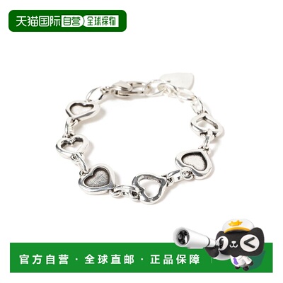 1h可退 日本直邮Otro Accesorio 女士心形串联手链 61423492658