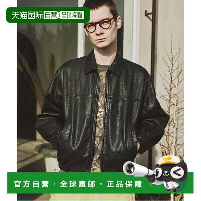 日本直邮JOURNAL STANDARD 水洗水牛皮 拉链 皮夹克（款）
