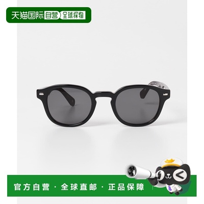 1h可退 日本直邮JIMMY FAIRLY 女士 法式复古墨镜 FOX M BLK UW45