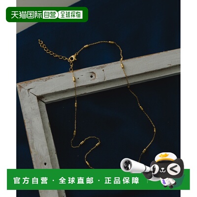 1h可退 日本直邮SMELLY so' 女士 极细站式项链 银925镀金 SM2693
