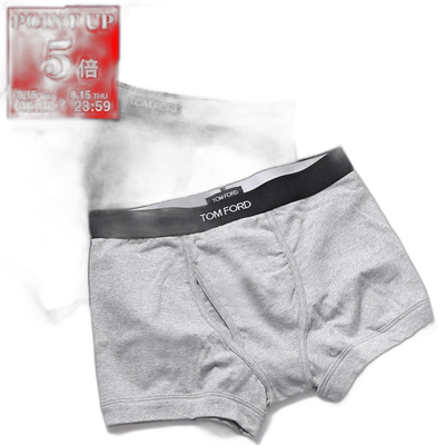 日本直邮Tom Ford 男士短裤棉质内裤舒适简约正品T4LC3 104