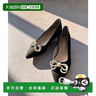 日本直邮Oriental Traffic 视觉丝带平底女鞋 41310 OR526BW00264