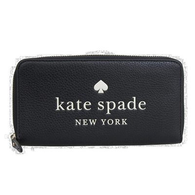 日本直邮KATE SPADE ELLA 卵石纹大号欧陆式钱包钱包女士k4779-00