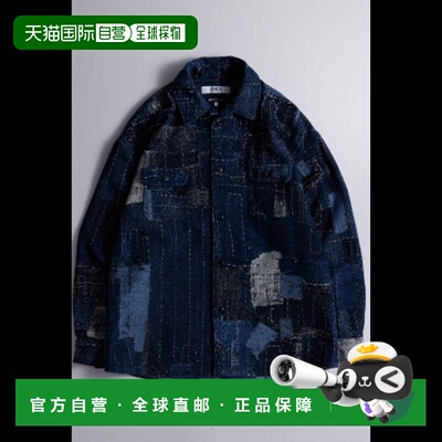 日本直邮FDMTL FA26SH41JR BORO 提花衬衫夹克 RINSE