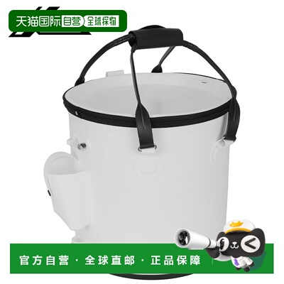 日本直邮XOOX 竹荚鱼钓鱼桶20升白色
