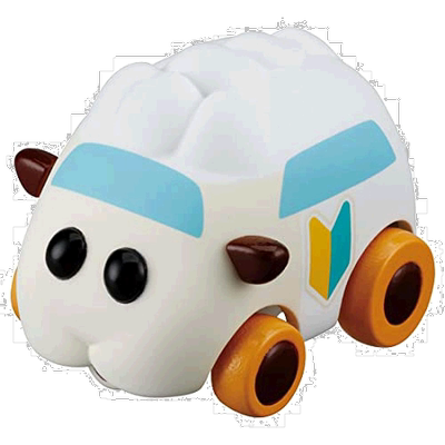 【日本直邮】TAKARA TOMY多美 CHORO Q PUIPUI 豚鼠车03 阿碧