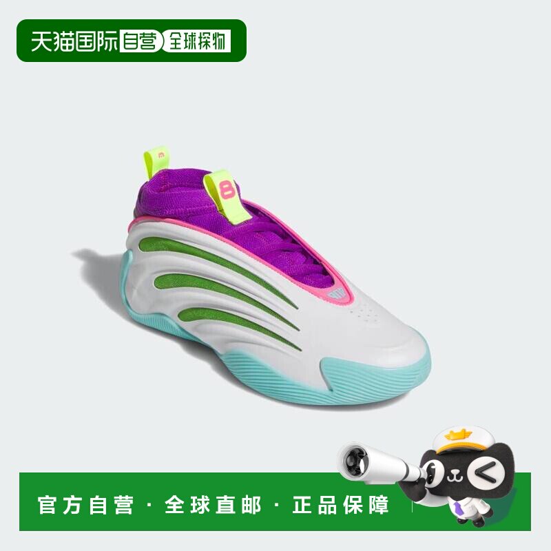 日本直邮Adidas/阿迪达斯舒适防滑耐磨中帮篮球鞋男女同款 JQ4003