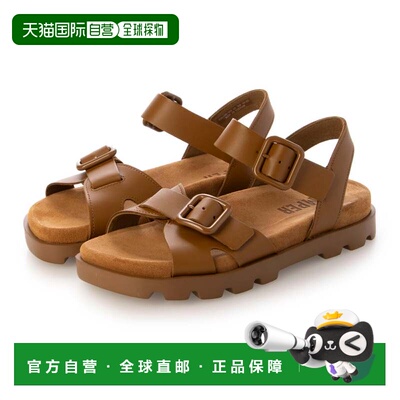 日本直邮Camper BRUTUS 凉鞋 棕色罗马鞋