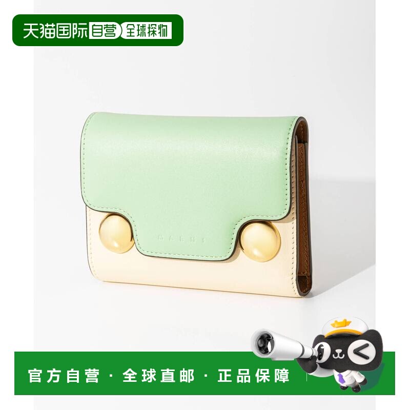 日本直邮MARNI TRIFOLD WALLET 三折钱包 PFMO0109U3 P6948 三折