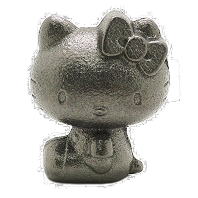 【日本直邮】OSK Hello Kitty 南部铁器 南部铁玉 TBN-1 银色 茶