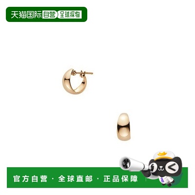 日潮跑腿Vendome K18YG黄金迷你小耳环 YellowGold ONE SIZE AGVA