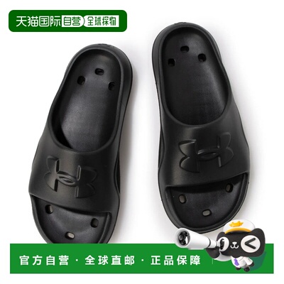 日本直邮UNDER ARMOUR 女士淋浴凉拖鞋 UA Locker 5 滑动款 30280