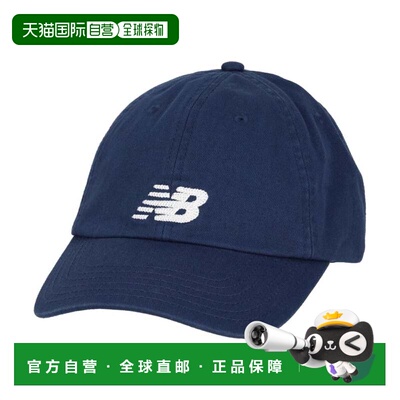 日本直邮New Balance 6 PANEL CHAIN STITCH LOGO 帽子 NNY NB 海