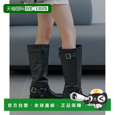 1h可退 日本直邮Chico 女士 2WAY长筒工程师靴 金属装饰防滑耐磨