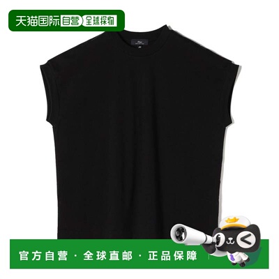 日本直邮SHIPS Primary Navy Label 新款纯棉法式袖黑色