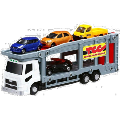 TAKARA TOMY玩具汽车Tomica礼物玩Tomica载具车套装多美卡男生