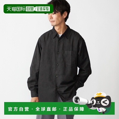 SHIPS BENCH MARKING衬衫：常规领 聚酯纤维 仿麂皮 衬衫外套
