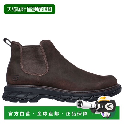 日本直邮Skechers斯凯奇 Relaxed Fit 潮流时尚 及踝 切尔西靴 男