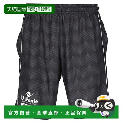 日本直邮DALPONTE NOVENTA 热升华印花训练裤足球短裤DPZ0452-黑