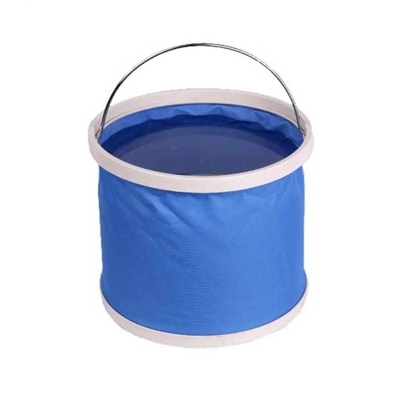 洗车用品 便携式折叠水桶 汽车车载伸缩桶 户外钓鱼储水桶11L