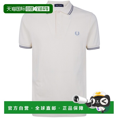香港直邮FRED PERRY 男士POLO衫 FPM3600P5795A SS2026 白色