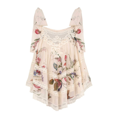 1h可退 香港直邮Zimmermann PATIENCE 吊带背心 5582TRS264蕾丝