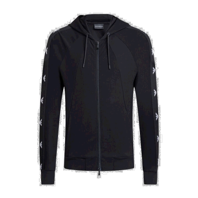 香港直邮Emporio Armani 徽标连帽休闲外套 3G1M661J13Z阿玛尼