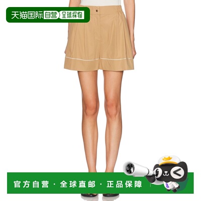 1h可退 美国直邮Moncler 盟可睐 女士 高腰短裤 L20932B00001599M