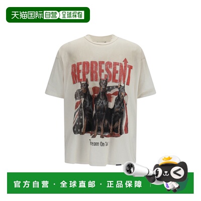 1h可退 香港直邮Represent 男士 TOUR 梦幻T恤 MLM100593WASHEDEC