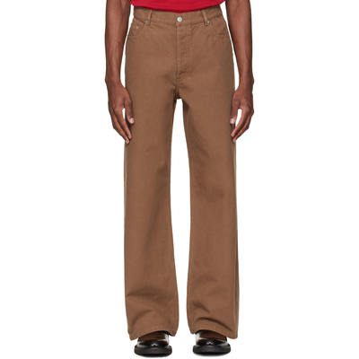 香港直邮A.P.C. 男士 棕色 Aaron 牛仔裤 COHLWH09182CAABROWN