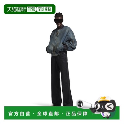 自营欧洲直邮Balenciaga巴黎世家 Garde Robe女士拉链式飞行员夹