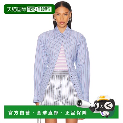 1h可退香港直邮Rabanne 女士 排扣衬衫 25ECTO087CO0580