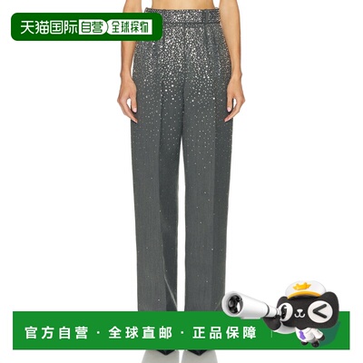 香港直邮ALEX PERRY 女士 水晶精饰裤子 P0112FW25