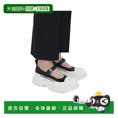 香港直邮ALEXANDER MCQUEEN Tread Slick玛丽珍鞋【付后1h可退】
