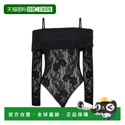 香港直邮ZIMMERMANN 女士连体裤 7123TC261BLK SS2026 黑色 垂褶