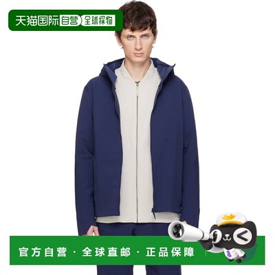 1h可退 香港直邮Veilance 男士 海军蓝 Isogon MX Hoody 夹克 X00